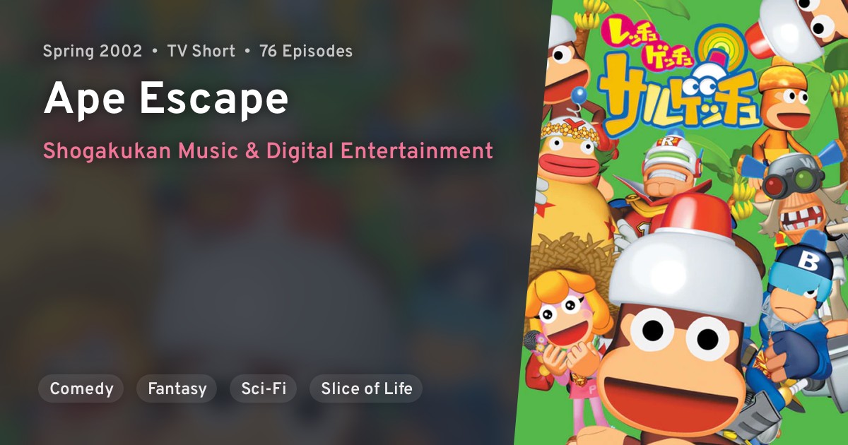 Retchu Getchu Saru Getchu (Ape Escape) · AniList
