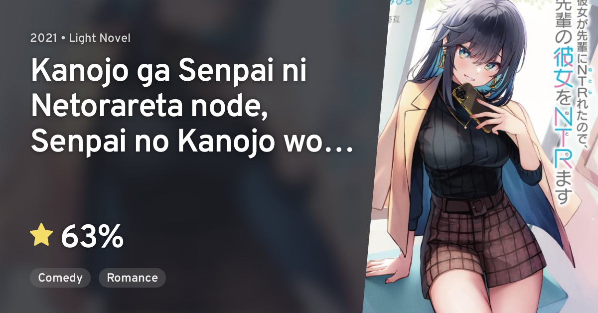 Kanojo Ga Senpai Ni Netorareta Node Senpai No Kanojo Wo Netorimasu · Anilist