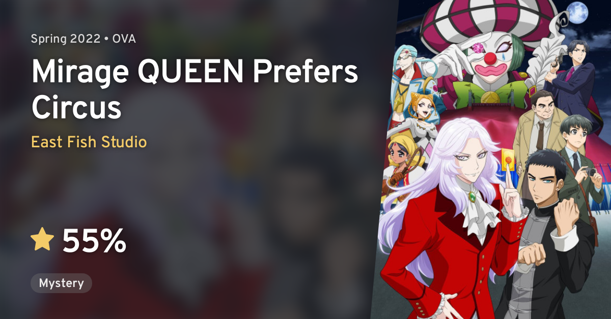 Kaitou Queen wa Circus ga Osuki (Mirage QUEEN Prefers Circus) · AniList