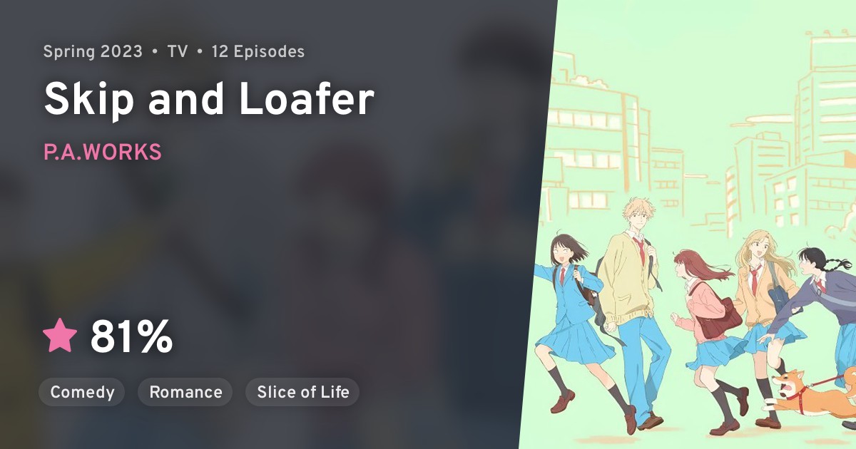 Skip to Loafer (Skip and Loafer) · AniList
