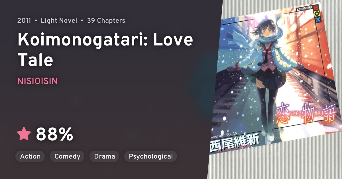 Koimonogatari (Koimonogatari: Love Tale) · AniList