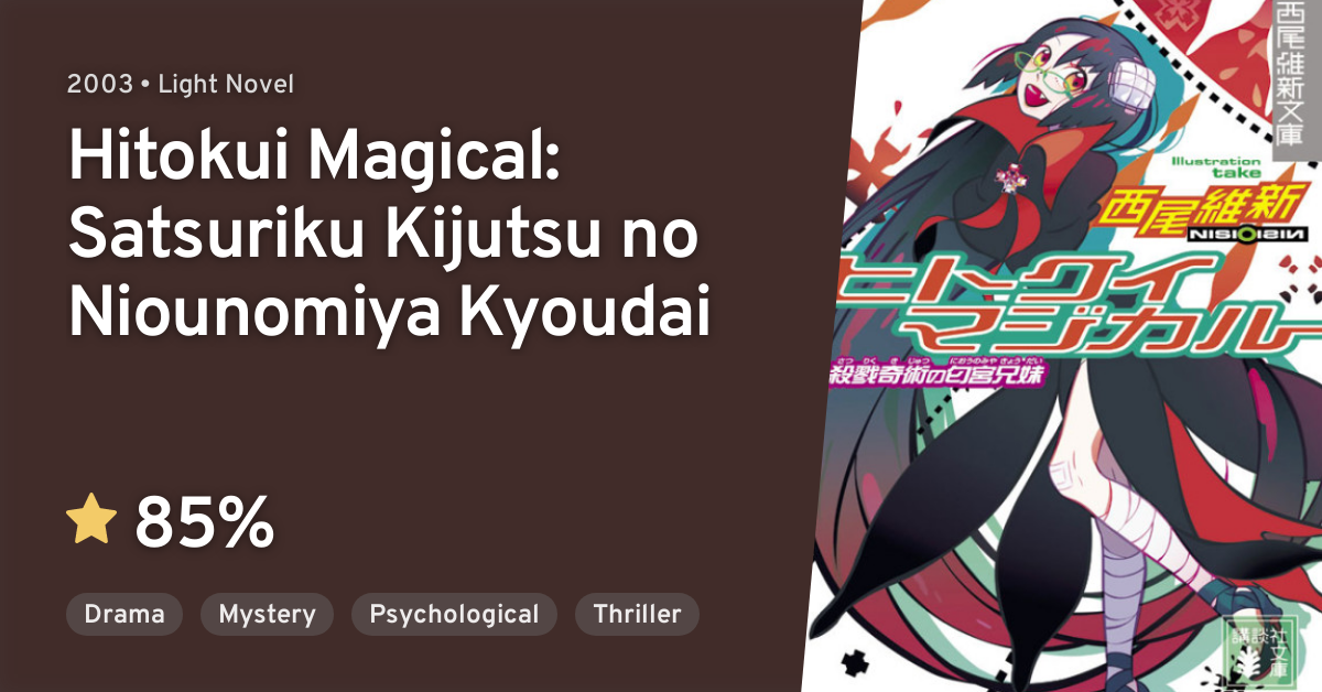 Hitokui Magical: Satsuriku Kijutsu no Niounomiya Kyoudai · AniList