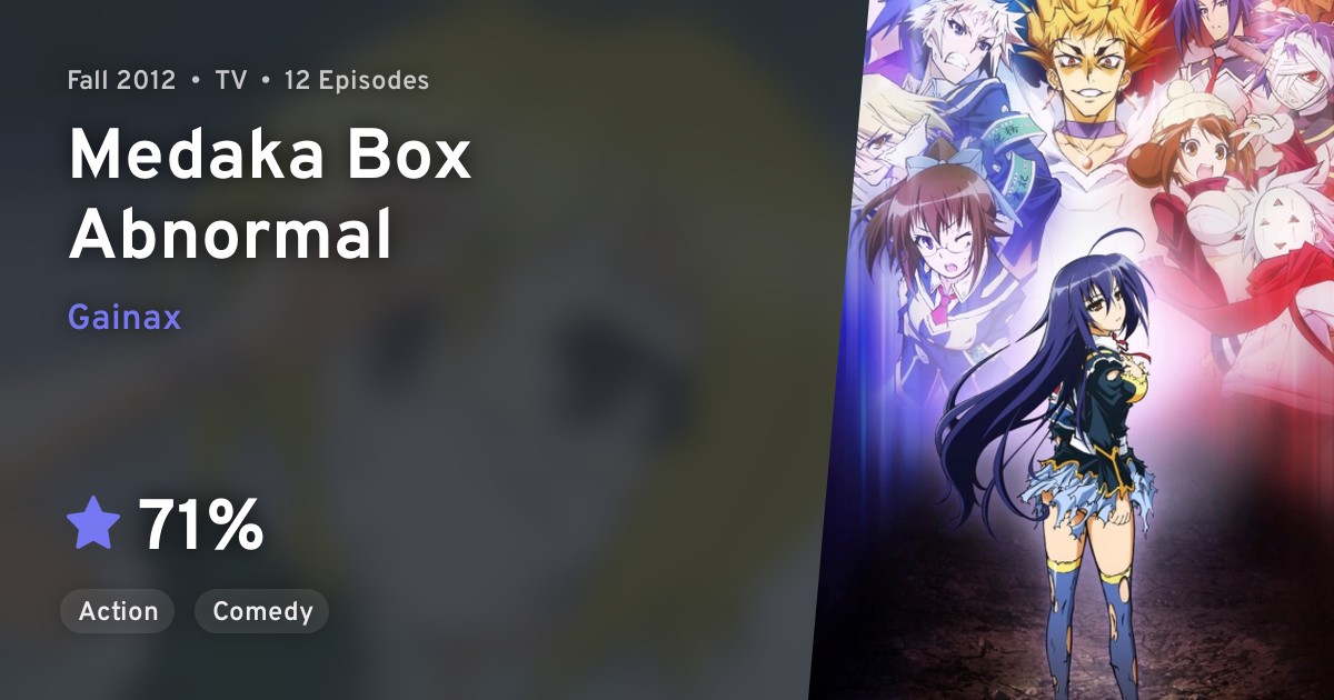 Medaka Box Abnormal · AniList