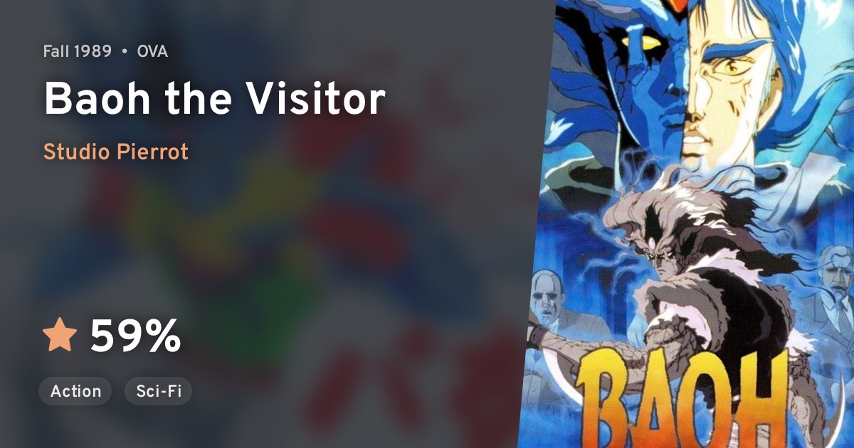 Baoh Raihousha (Baoh the Visitor) · AniList