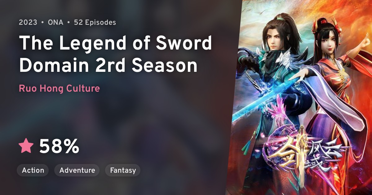 Jian Yu Chuanqi 2 (The Legend of Sword Domain 2rd Season) · AniList