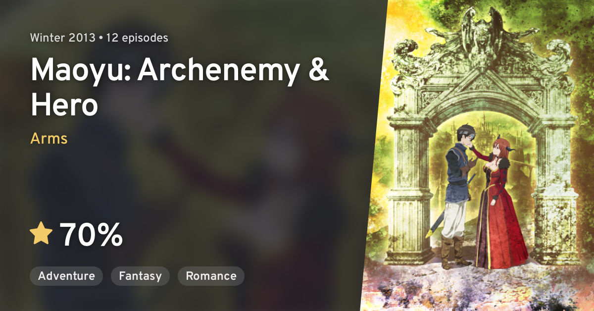 Maoyuu Maou Yuusha (Maoyu: Archenemy & Hero) · AniList