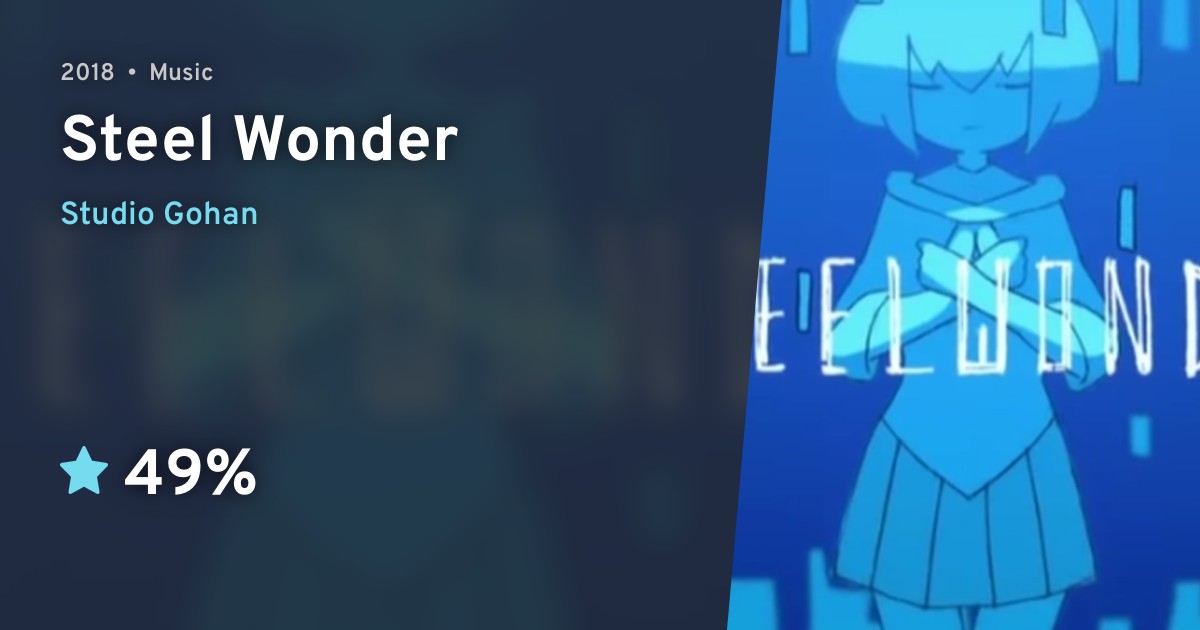 Steel Wonder · AniList