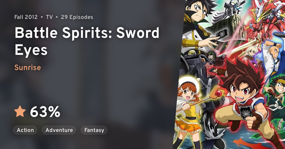 Battle Spirits: Sword Eyes · AniList