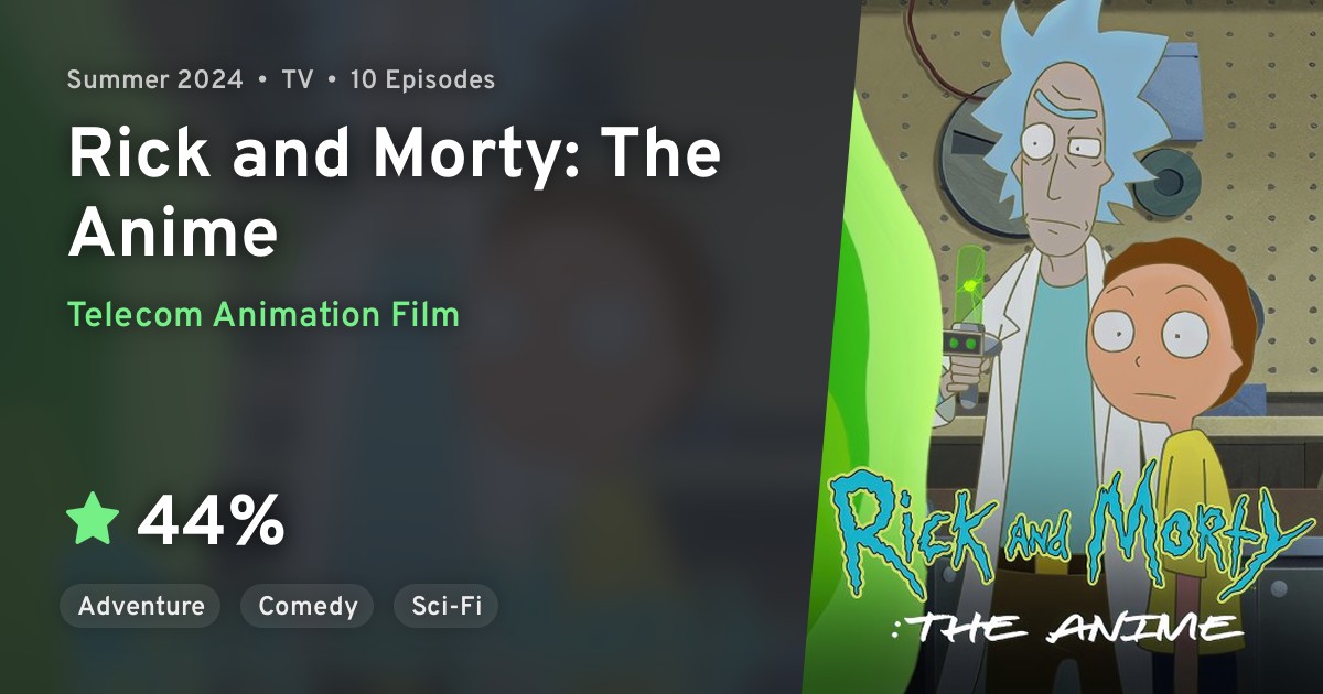 Rick and Morty: The Anime · AniList