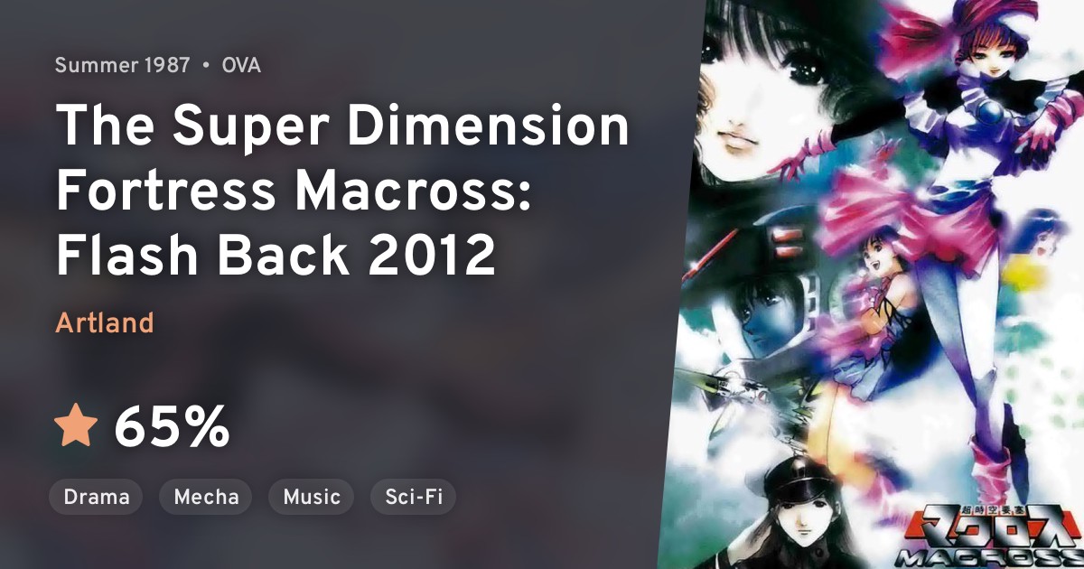 Choujikuu Yousai Macross: FLASH BACK 2012 (The Super Dimension Fortress Macross: Flash Back 2012 ...