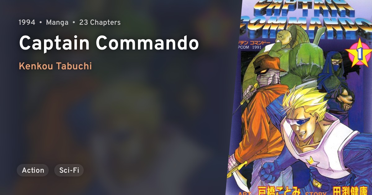Captain Commando · AniList