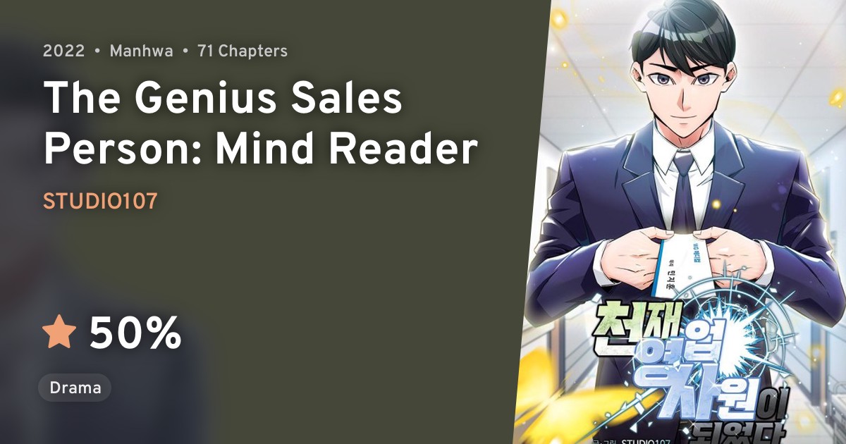 Cheonjae Yeongeopsawoni Doeeotda (The Genius Sales Person: Mind Reader ...