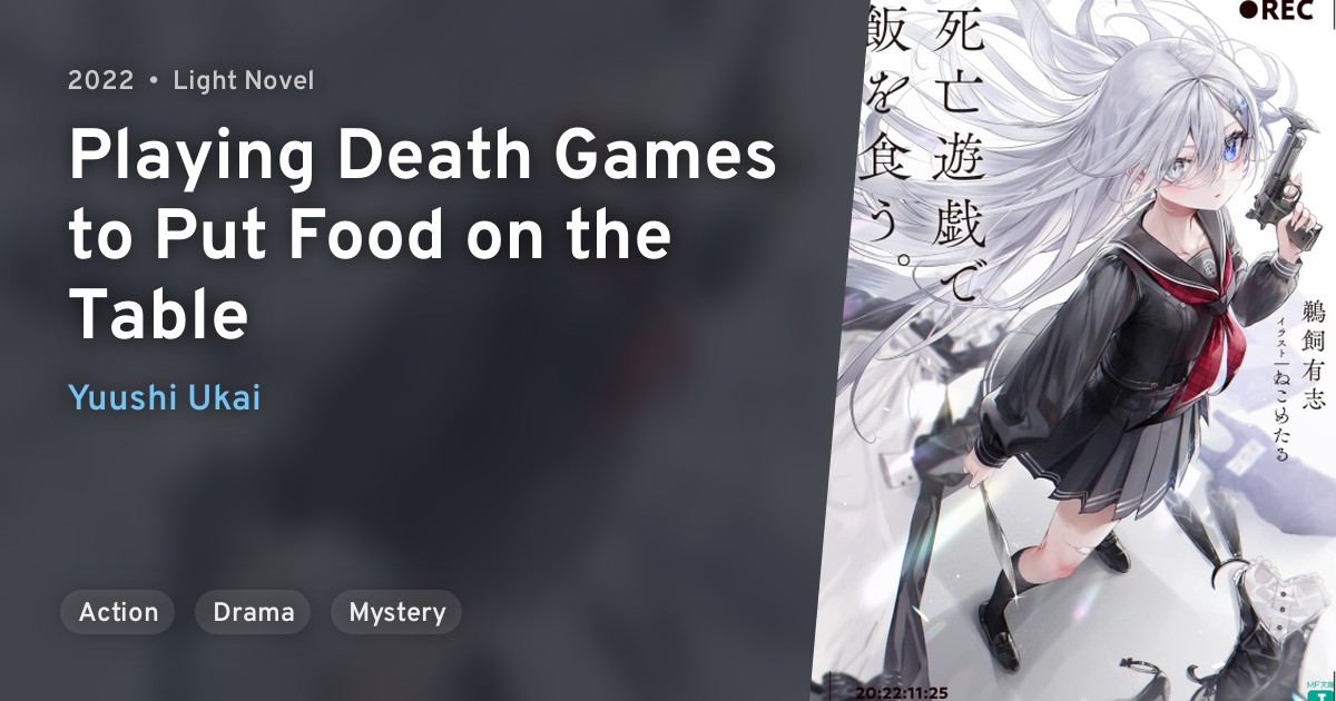 Shibou Yuugi de Meshi wo Kuu. (Playing Death Games to Put Food on the Table) · AniList