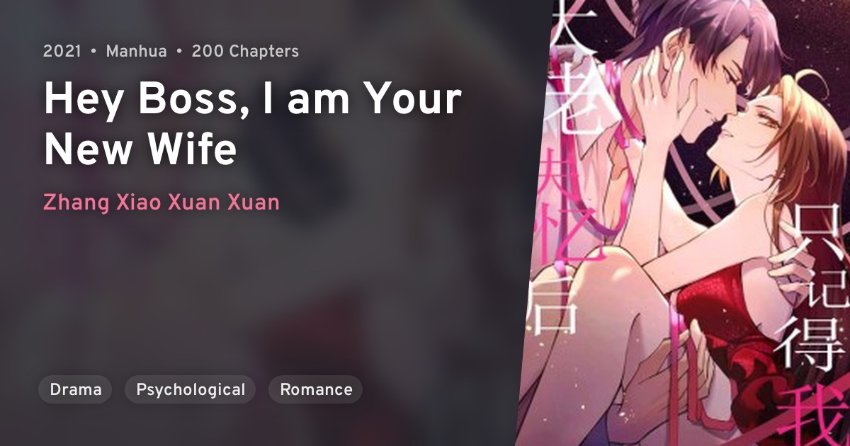 Dalao Shiyi Hou Zhi Jide Wo (Hey Boss, I am Your New Wife) · AniList