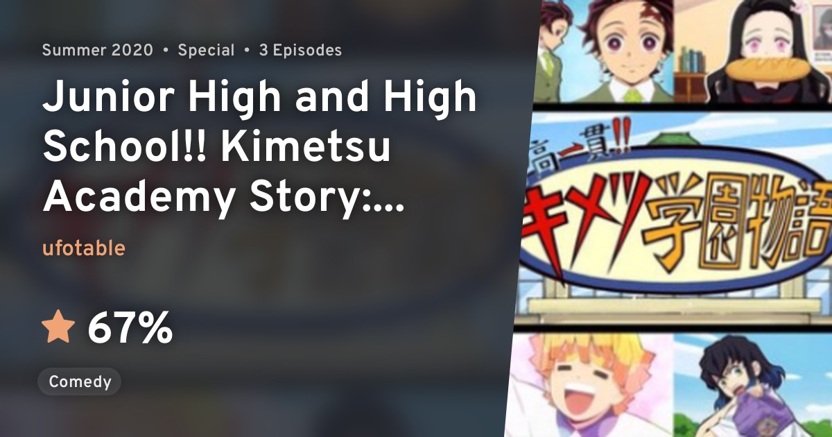 Chuukou Ikkan!! Kimetsu Gakuen Monogatari: Kimetsu no Utage Tokubetsu ...