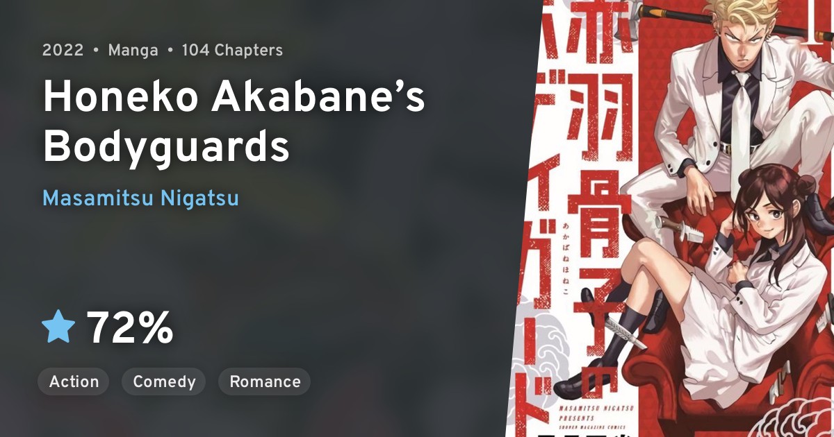 Akabane Honeko no Bodyguard (Honeko Akabane’s Bodyguards) · AniList