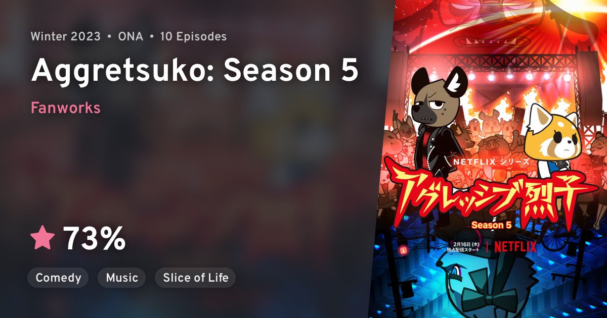 Aggressive Retsuko Season 5 (Aggretsuko: Season 5) · AniList
