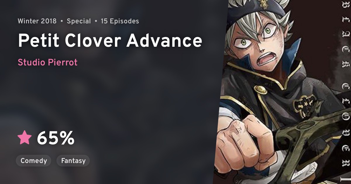 Petit Clover Advance · AniList