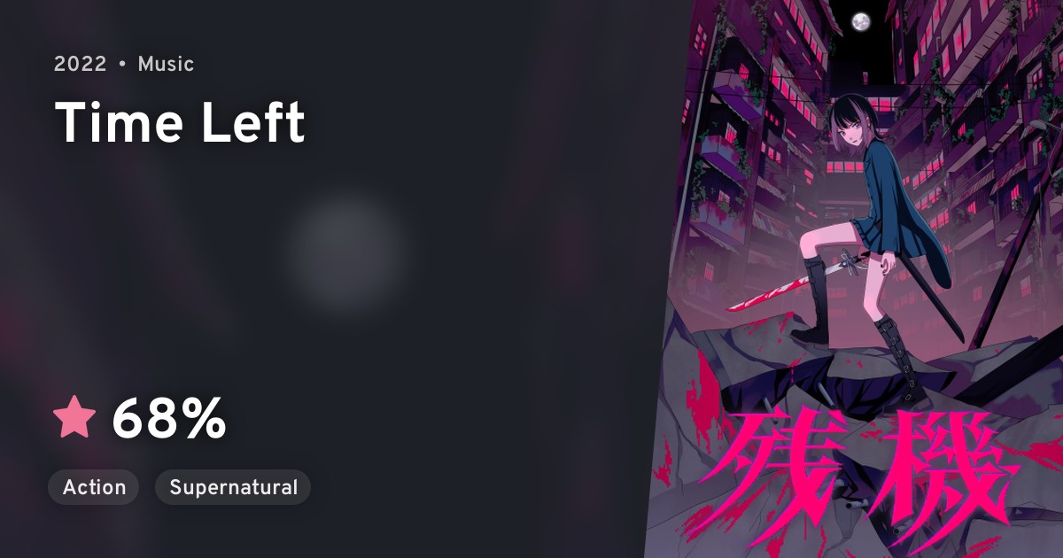 Zanki (Time Left) · AniList