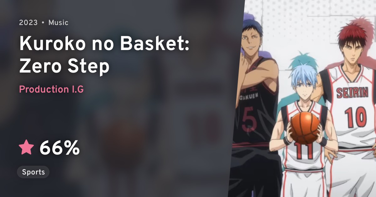 Kuroko no Basket: Zero Step · AniList