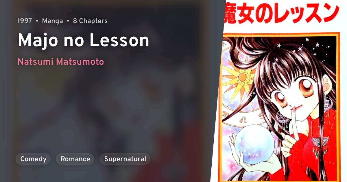 Majo no Lesson · AniList