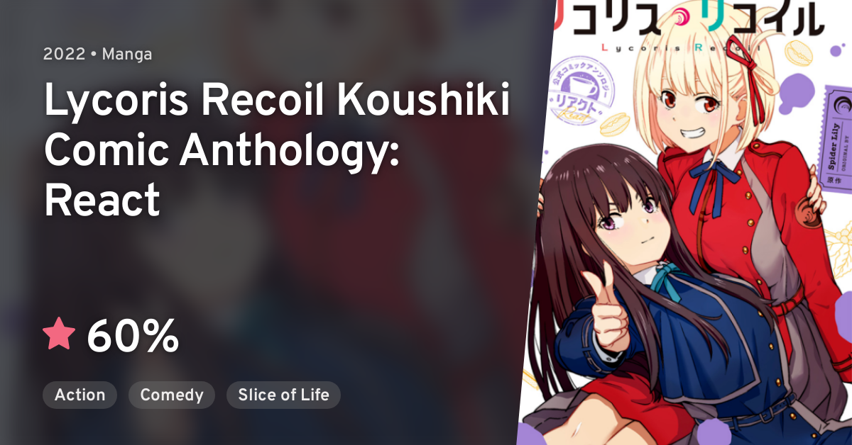 Lycoris Recoil Koushiki Comic Anthology: React (Lycoris Recoil Official Comic Anthology: React ...