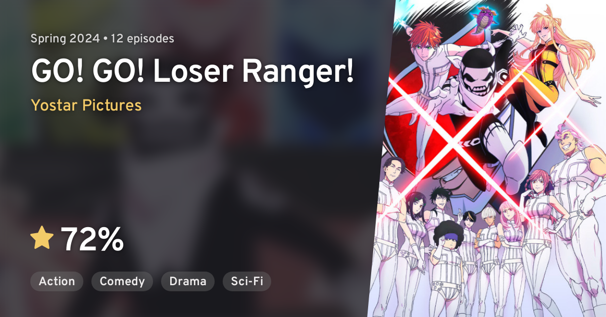 Sentai Daishikkaku (Go! Go! Loser Ranger!) · AniList