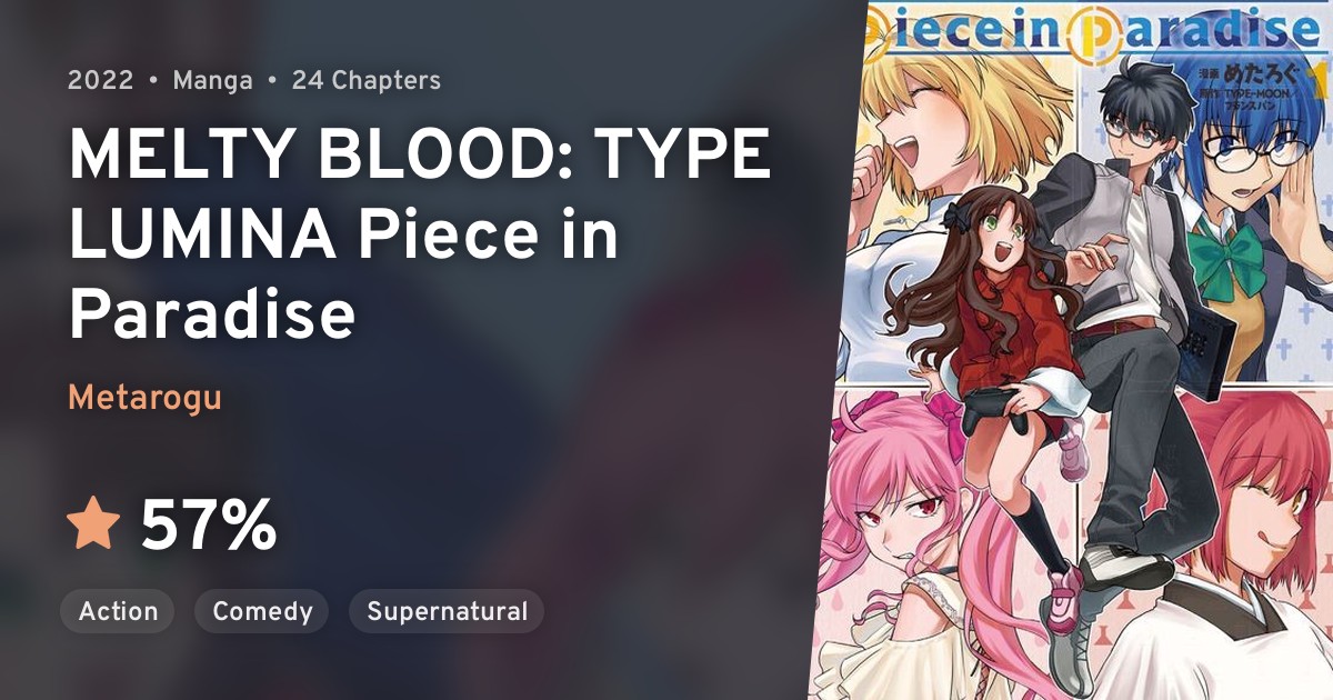 MELTY BLOOD: TYPE LUMINA Piece in Paradise · AniList