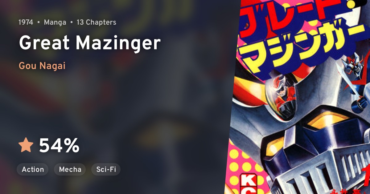 Great Mazinger · AniList