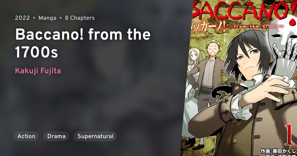 Baccano! from the 1700s · AniList