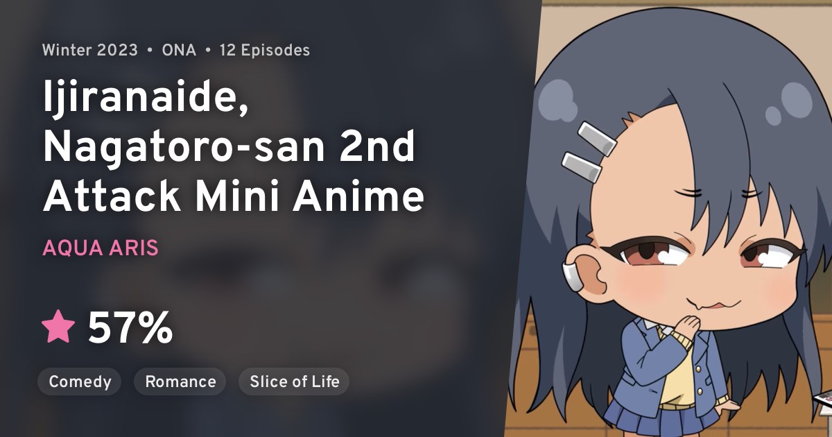 Ijiranaide, Nagatoro-san 2nd Attack Mini Anime · AniList