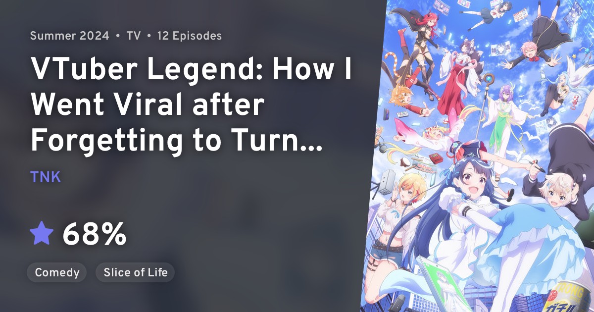 VTuber nanda ga Haishin Kiri Wasuretara Densetsu ni Natteta (VTuber Legend: How I Went Viral ...