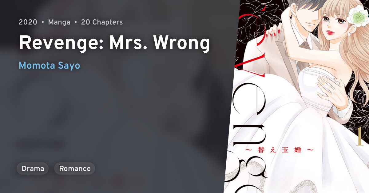 revenge: Kaedama Kon (Revenge: Mrs. Wrong) · AniList