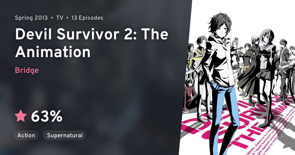 Devil Survivor 2: THE ANIMATION (Devil Survivor 2: The Animation) · AniList