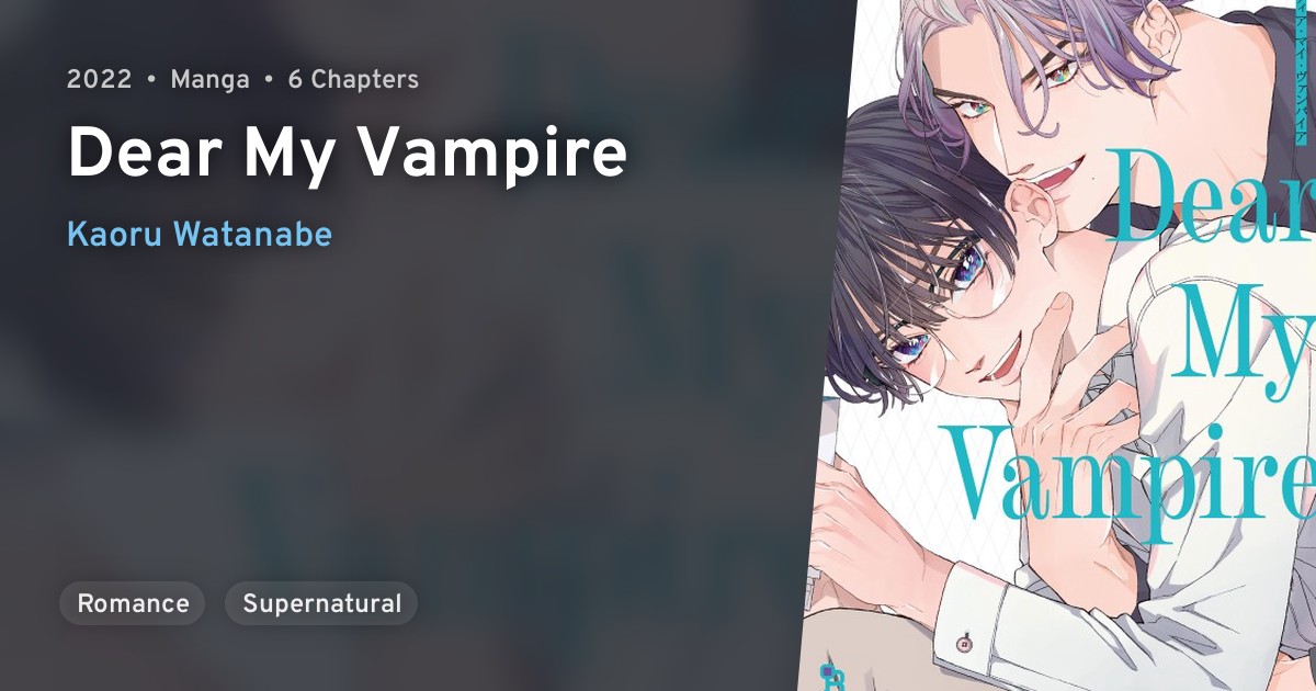 Dear My Vampire · AniList