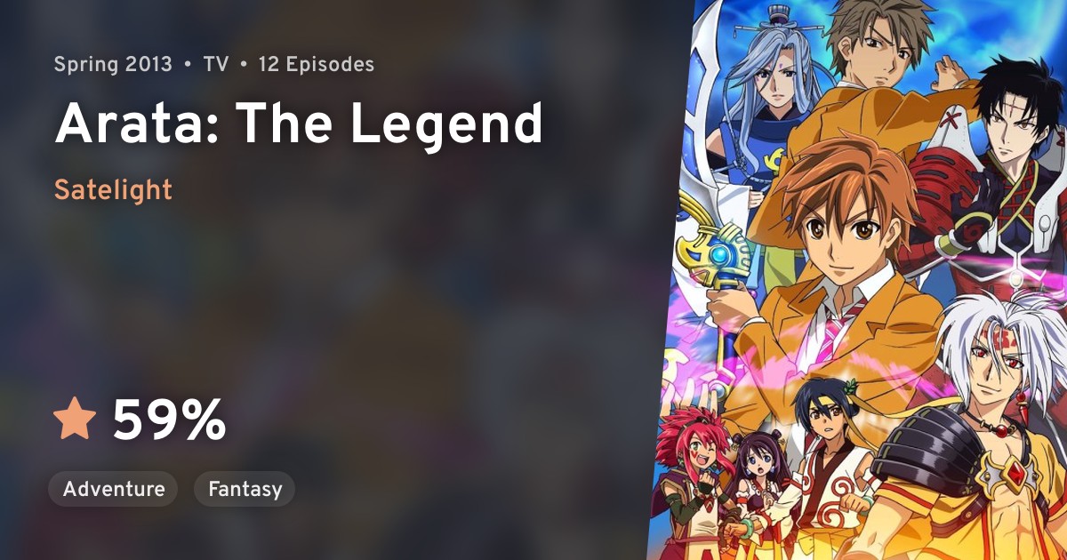 Arata Kangatari (Arata: The Legend) · AniList