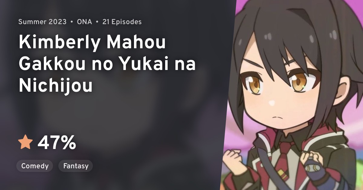Kimberly Mahou Gakkou no Yukai na Nichijou · AniList