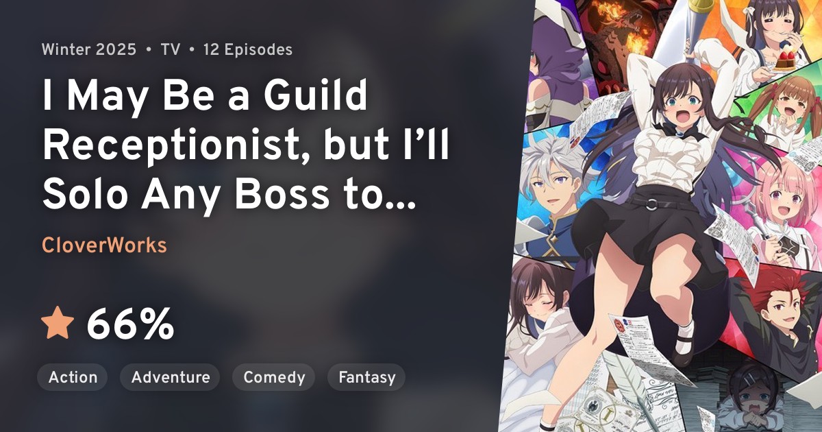 Guild no Uketsukejou desu ga, Zangyou wa Iya nanode Boss wo Solo Toubatsu Shiyou to Omoimasu (I ...