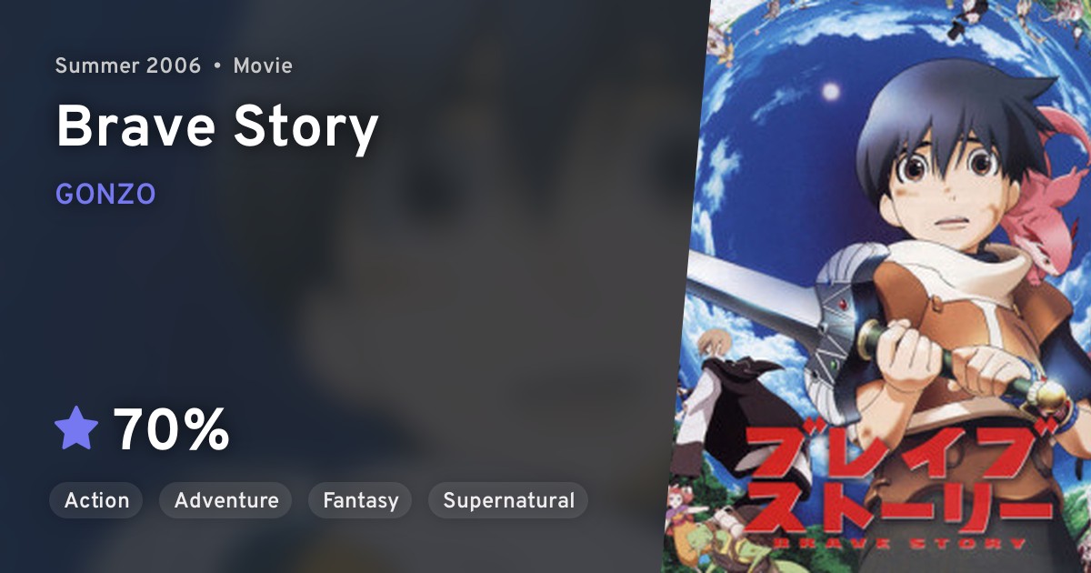 Brave Story · AniList