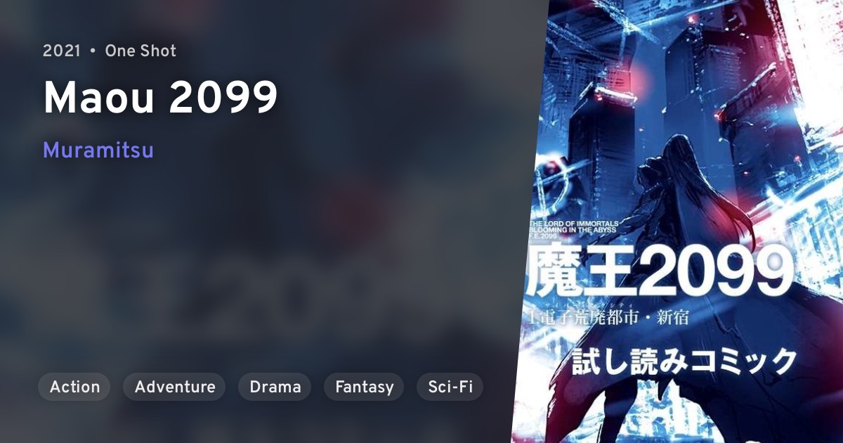 Maou 2099 · AniList