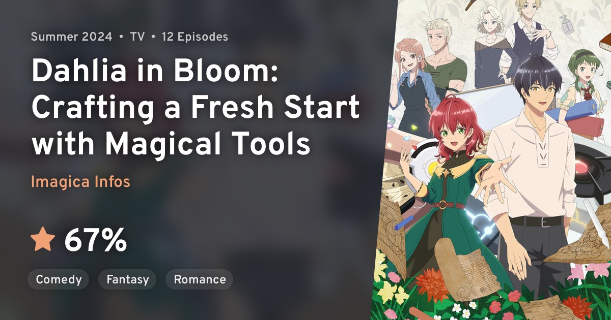 Madougushi Dahlia wa Utsumukanai (Dahlia in Bloom: Crafting a Fresh Start with Magical Tools ...