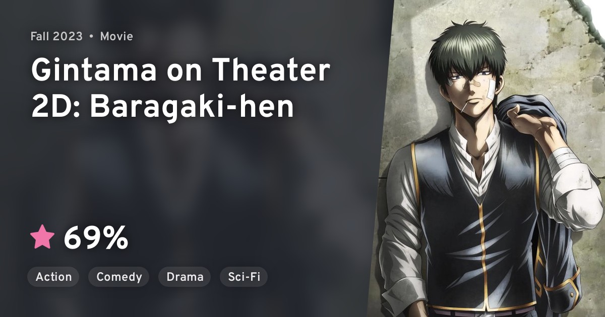 Gintama on Theater 2D: Baragaki-hen · AniList