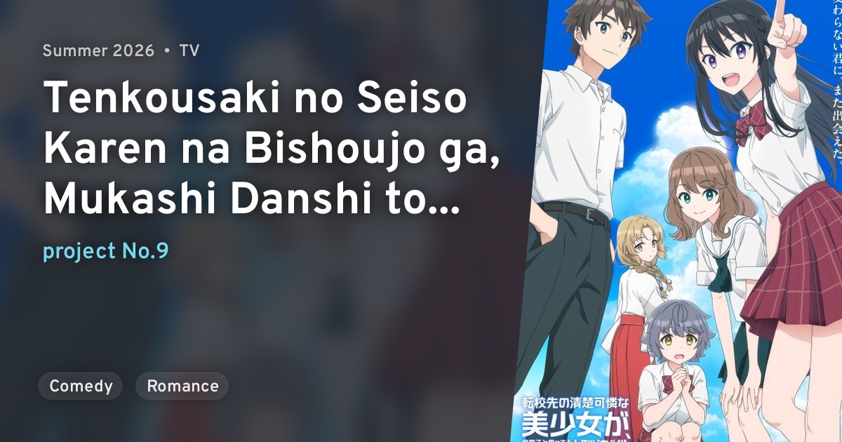 Tenkousaki no Seiso Karen na Bishoujo ga, Mukashi Danshi to Omotte ...
