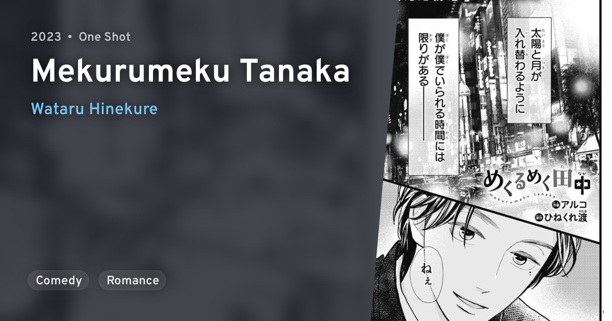 Mekurumeku Tanaka · AniList