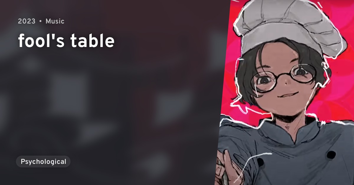 Shokutaku (fool's table) · AniList