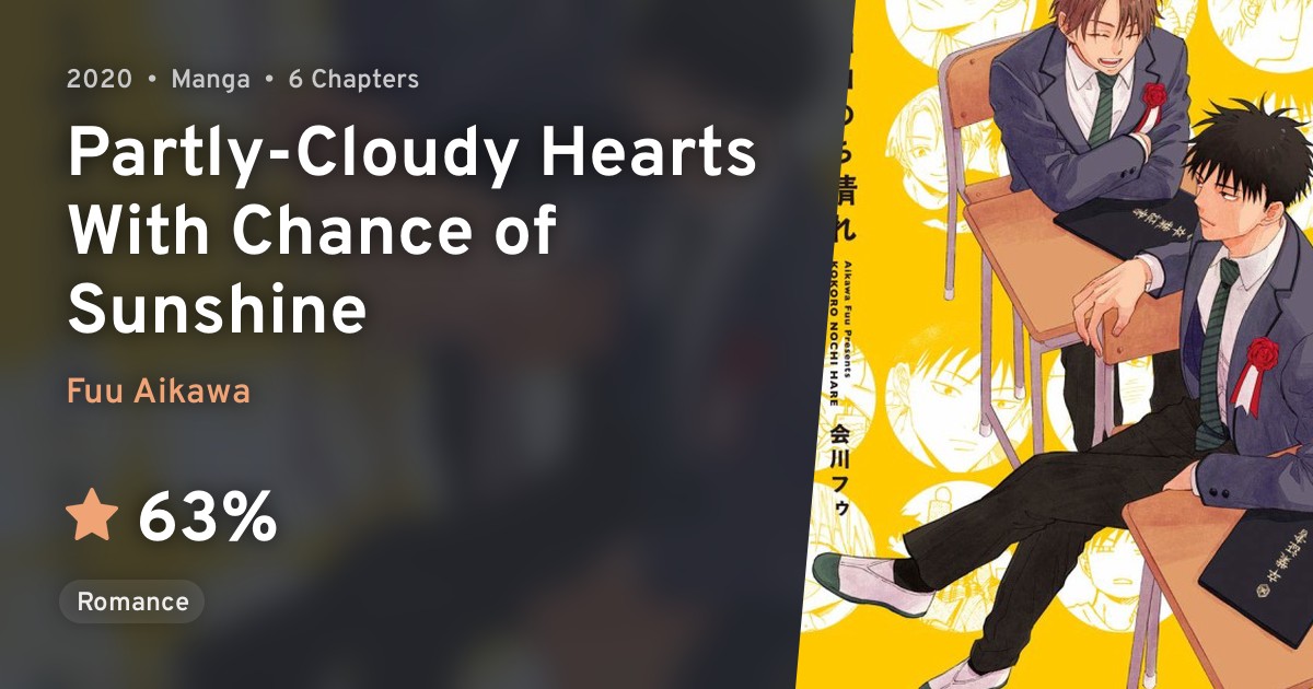 Kokoro Nochi Hare (Partly-Cloudy Hearts With Chance of Sunshine) · AniList