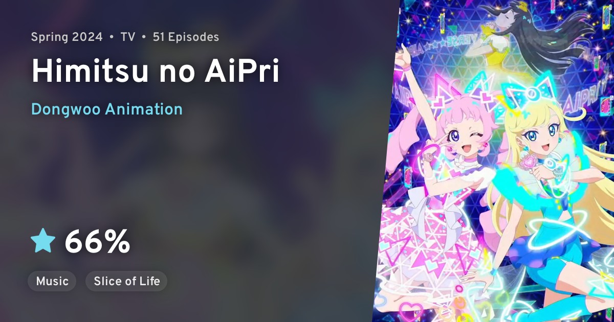 Himitsu no AiPri · AniList