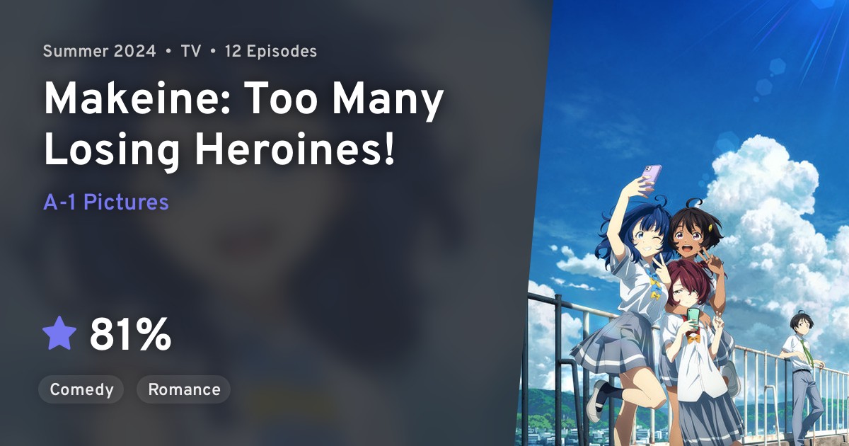 Make Heroine ga Oosugiru! (Makeine: Too Many Losing Heroines!) · AniList