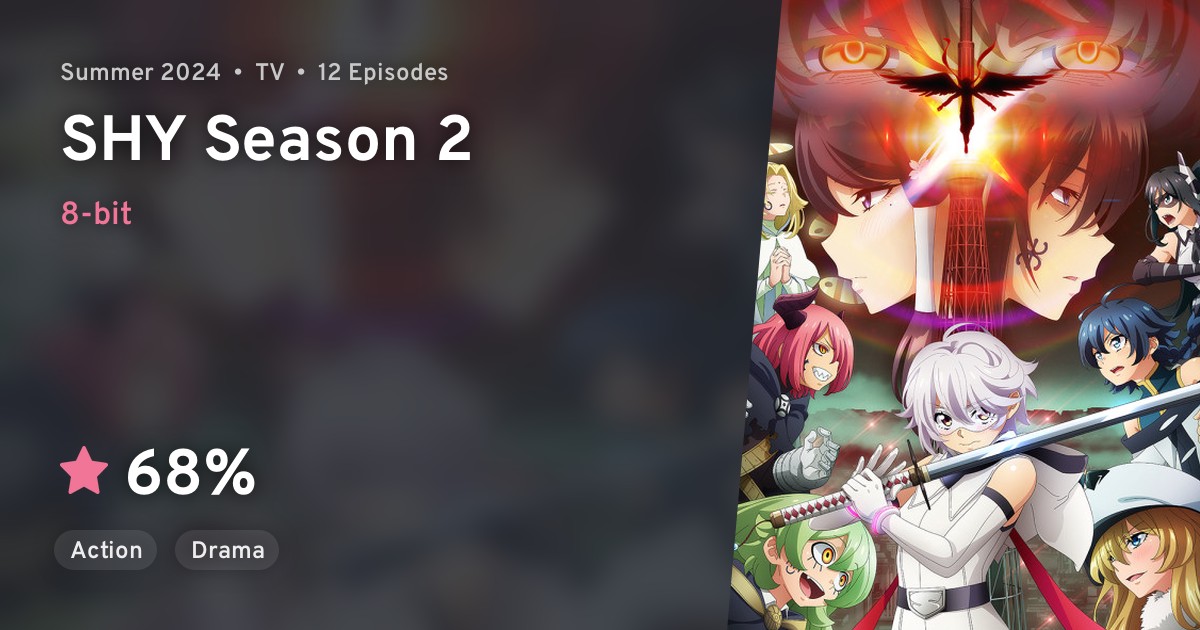 SHY: Tokyo Dakkan-hen (SHY Season 2) · AniList