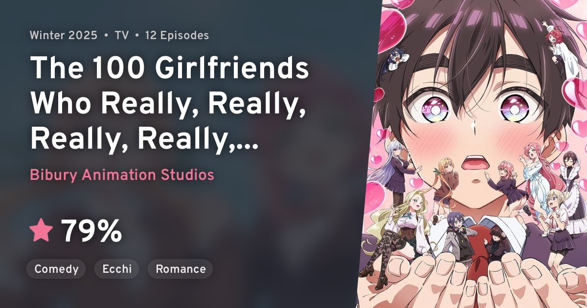 Kimi no Koto ga Dai Dai Dai Dai Daisuki na 100-nin no Kanojo 2nd Season (The 100 Girlfriends Who ...